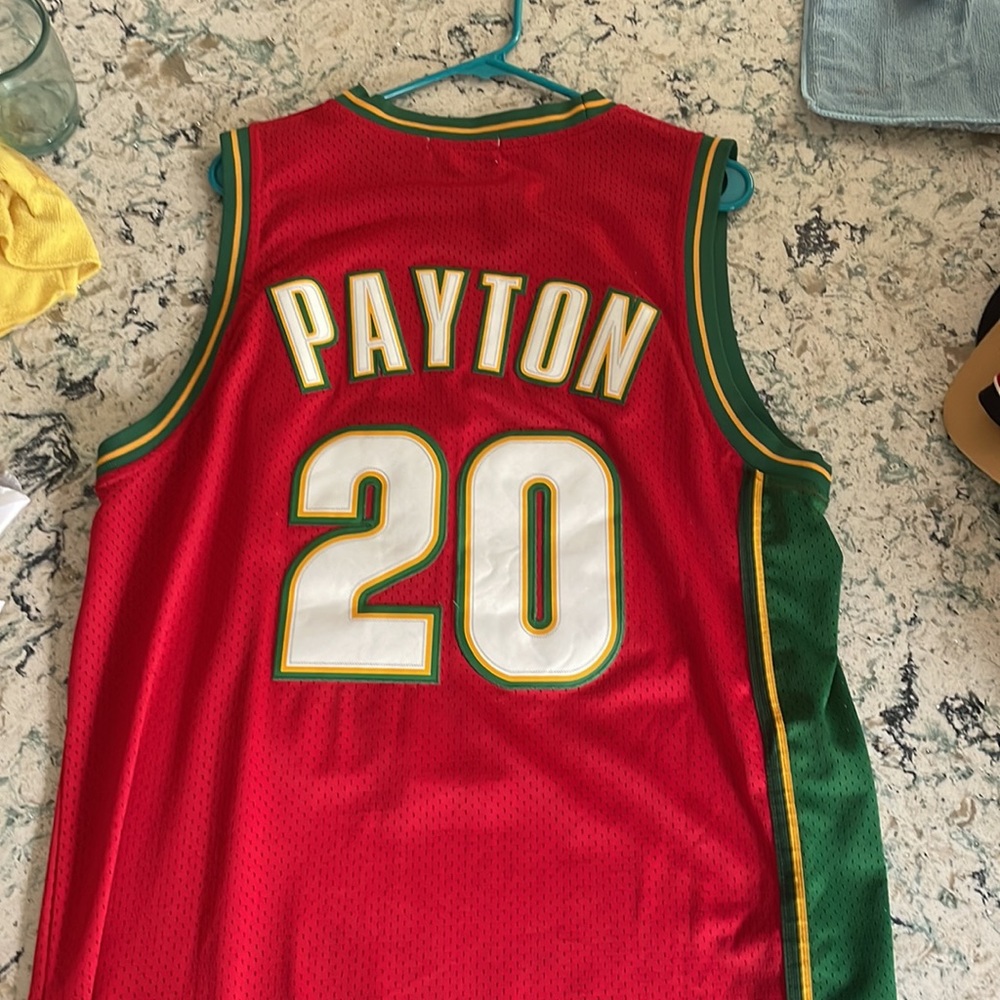 Gary Payton Seattle Supersonics Alternate Jersey - Gem